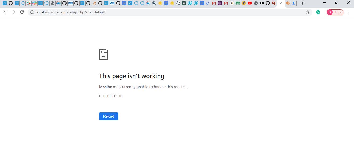 Installing OpenEMR on Window · Issue #3260 · openemr/openemr · GitHub Installing OpenEMR on Window · Issue #3260 · openemr/openemr · GitHub