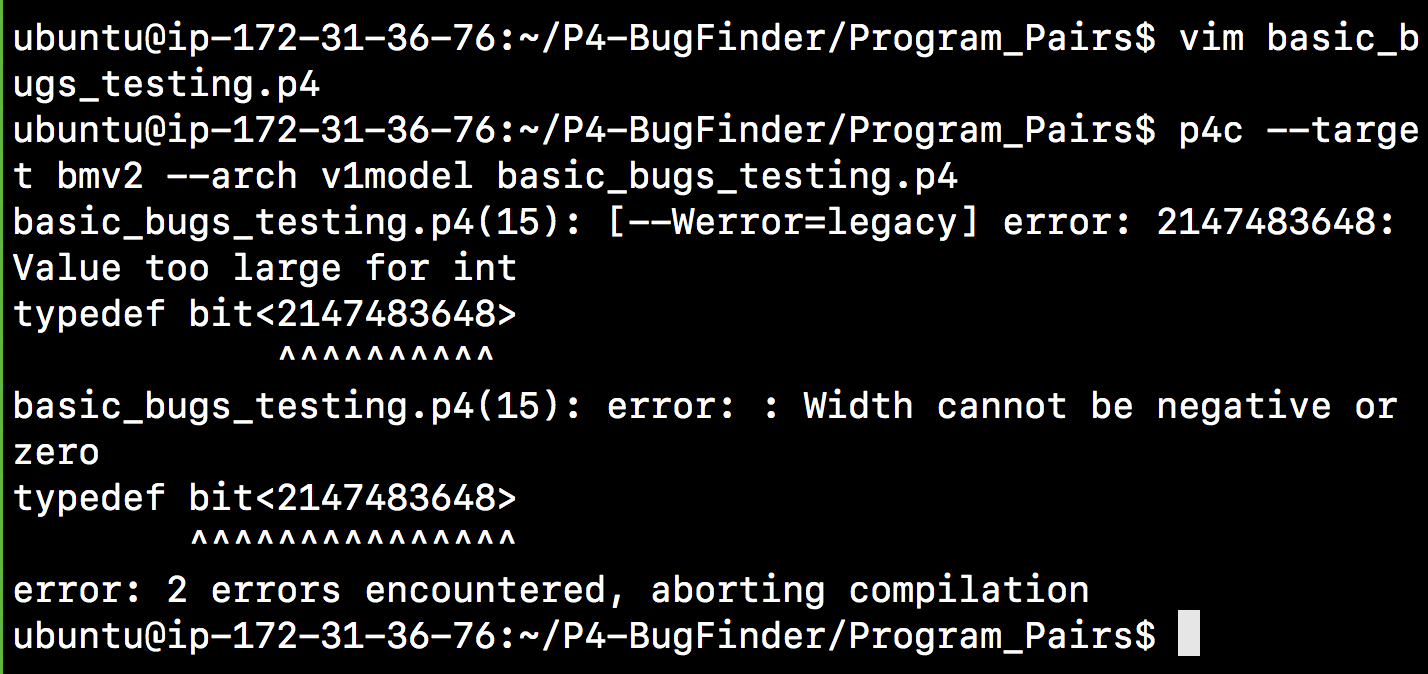 Bit Shifting on A Very Large Bit Vector · Issue #1944 · p4lang/p4c · GitHub