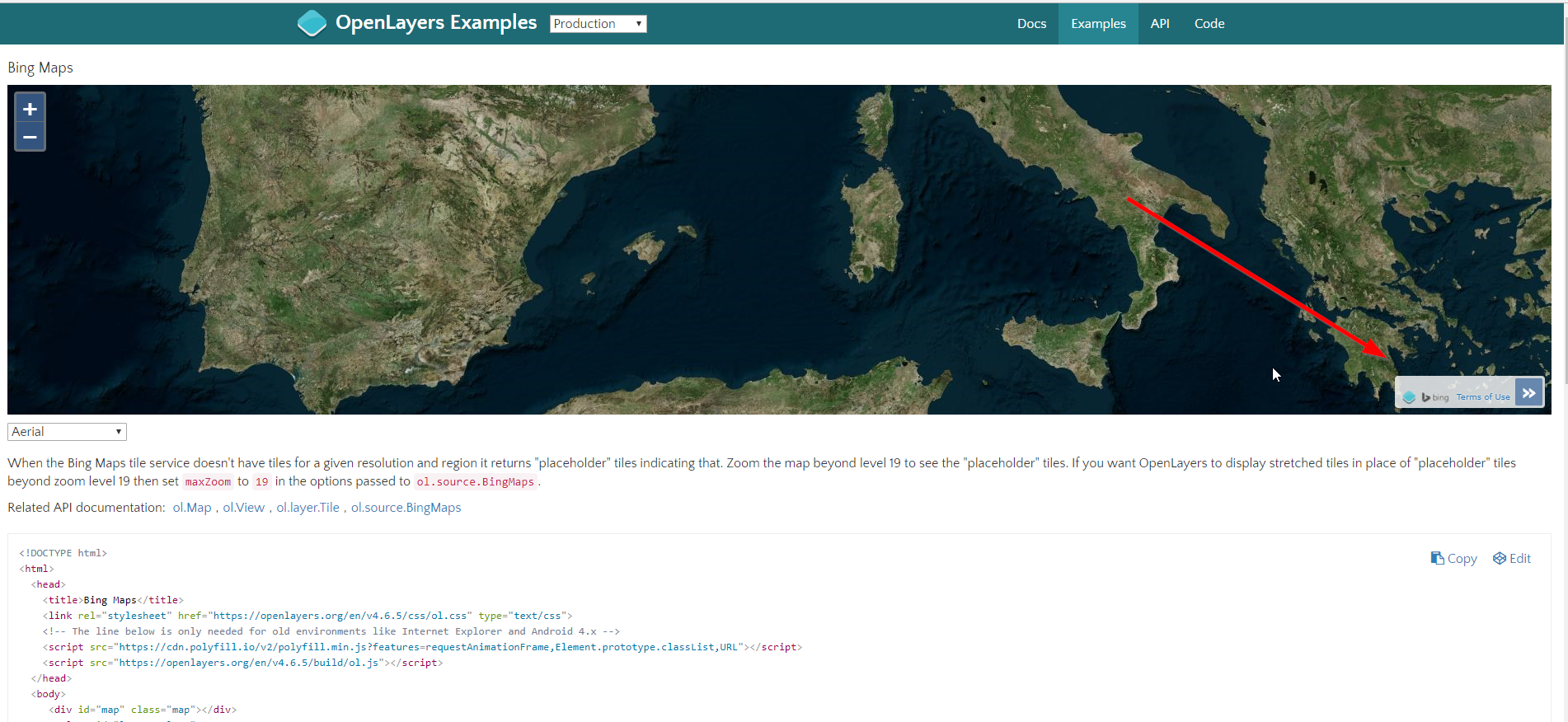 Bing Map attribution not updated correctly · Issue #7987 · openlayers/openlayers · GitHub