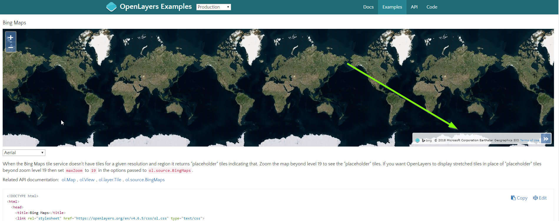Bing Map attribution not updated correctly · Issue #7987 · openlayers/openlayers · GitHub