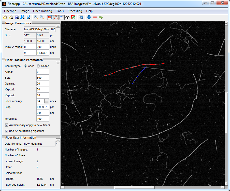 GitHub - ivan-usov/FiberApp: FiberApp is a software for tracking and analyzing biomacromolecules ...