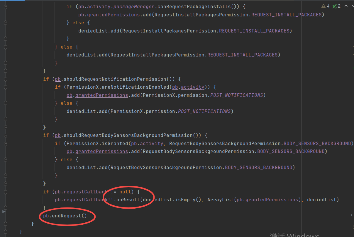 希望增加支持在一个权限申请回调里面接着申请另外一个权限的功能 · Issue #218 · guolindev/PermissionX · GitHub