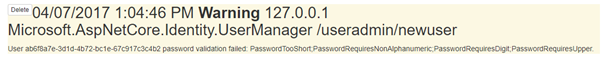Password validation message(s) not displaying on user registration form · Issue #194 ...