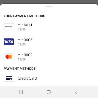 Android Stored Payment Methods - more setup options · Issue #346 · Adyen/adyen-android · GitHub