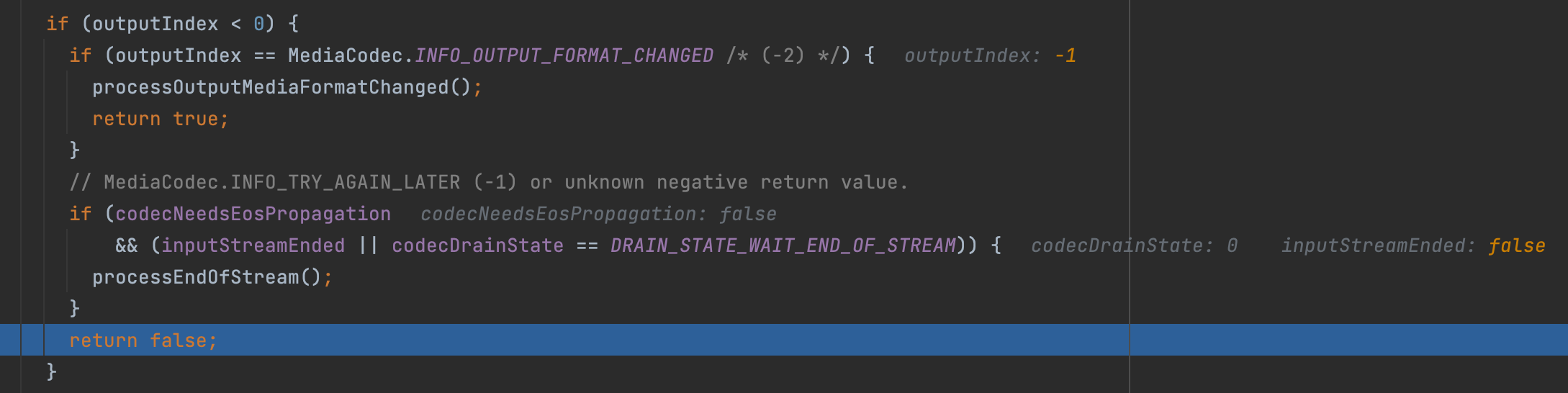 Certain hls videos wait forever for eos in mediaCodec · Issue #660 · androidx/media · GitHub