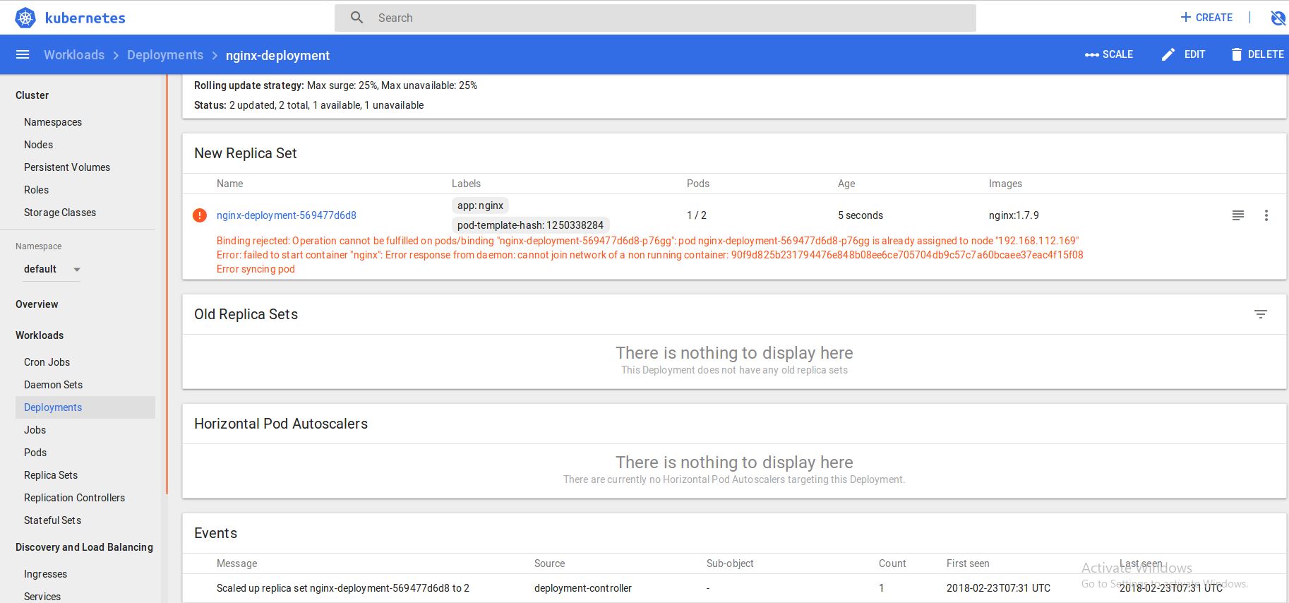 Deployment is already assigned to node · Issue #350 · rancher/rke · GitHub