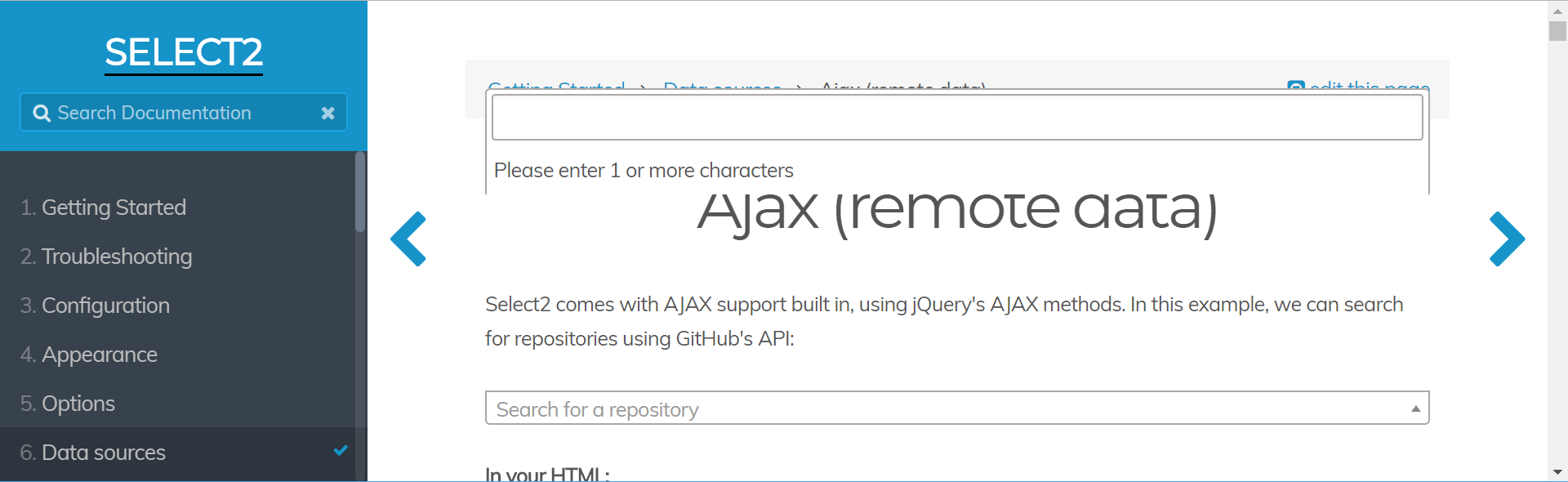 Dropdown position on AJAX searches · Issue #5253 · select2/select2 · GitHub