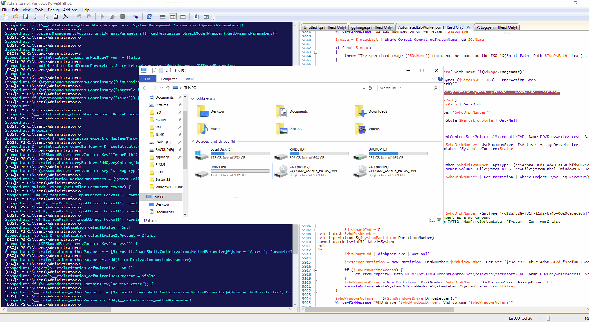 [Bug]: Cannot create a new VM, "Cannot find drive. A drive with the name 'F' does not exist ...