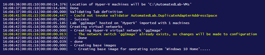 [Bug]: Cannot create a new VM, "Cannot find drive. A drive with the name 'F' does not exist ...