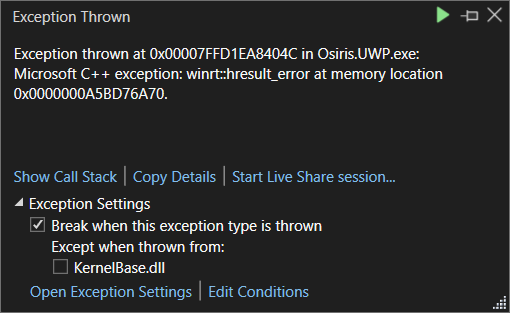Winrthresulterror Crash When Trying To Use Teachingtip In Controltemplate · Issue 8572 