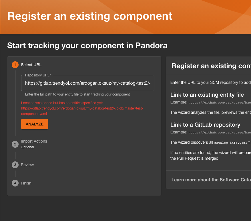 Can't import GitLab repository as a Software Catalog · Issue #4809 ...