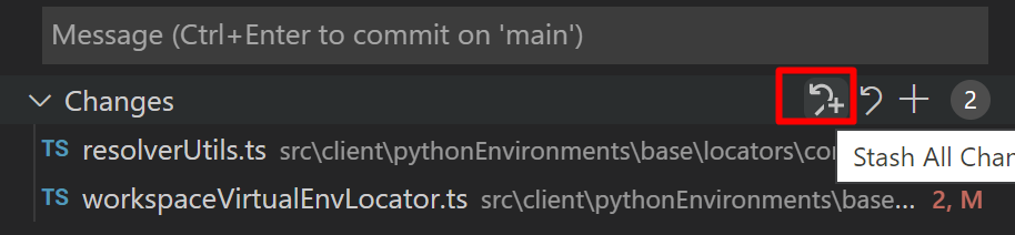 Creating a new stash using icon does not close diff editors · Issue #143709 · microsoft/vscode ...