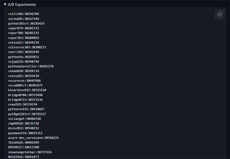 Consider using experiment friendly name when using `Report Issue` command · Issue #194330 ...