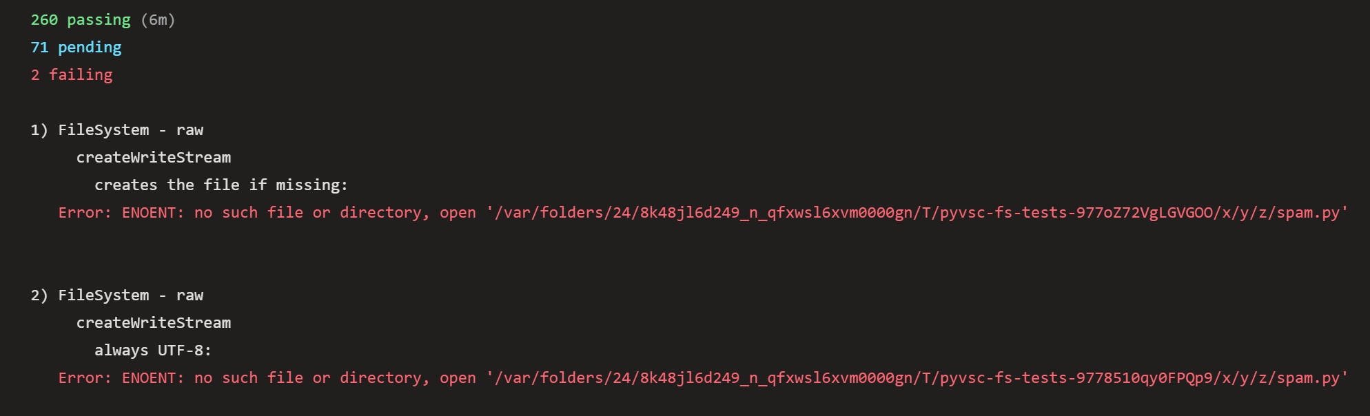 File System Tests Often Failing On Ci · Issue 9953 · Microsoftvscode Python · Github
