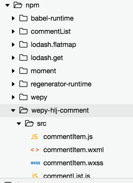 引用外部npm的wepy组件时候，编译后的wxss的@import路径产生问题 · Issue #592 · Tencent/wepy · GitHub