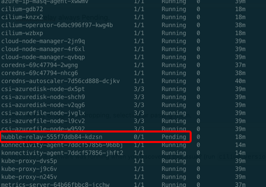 Enable hubble failed on AKS · Issue #19911 · cilium/cilium · GitHub