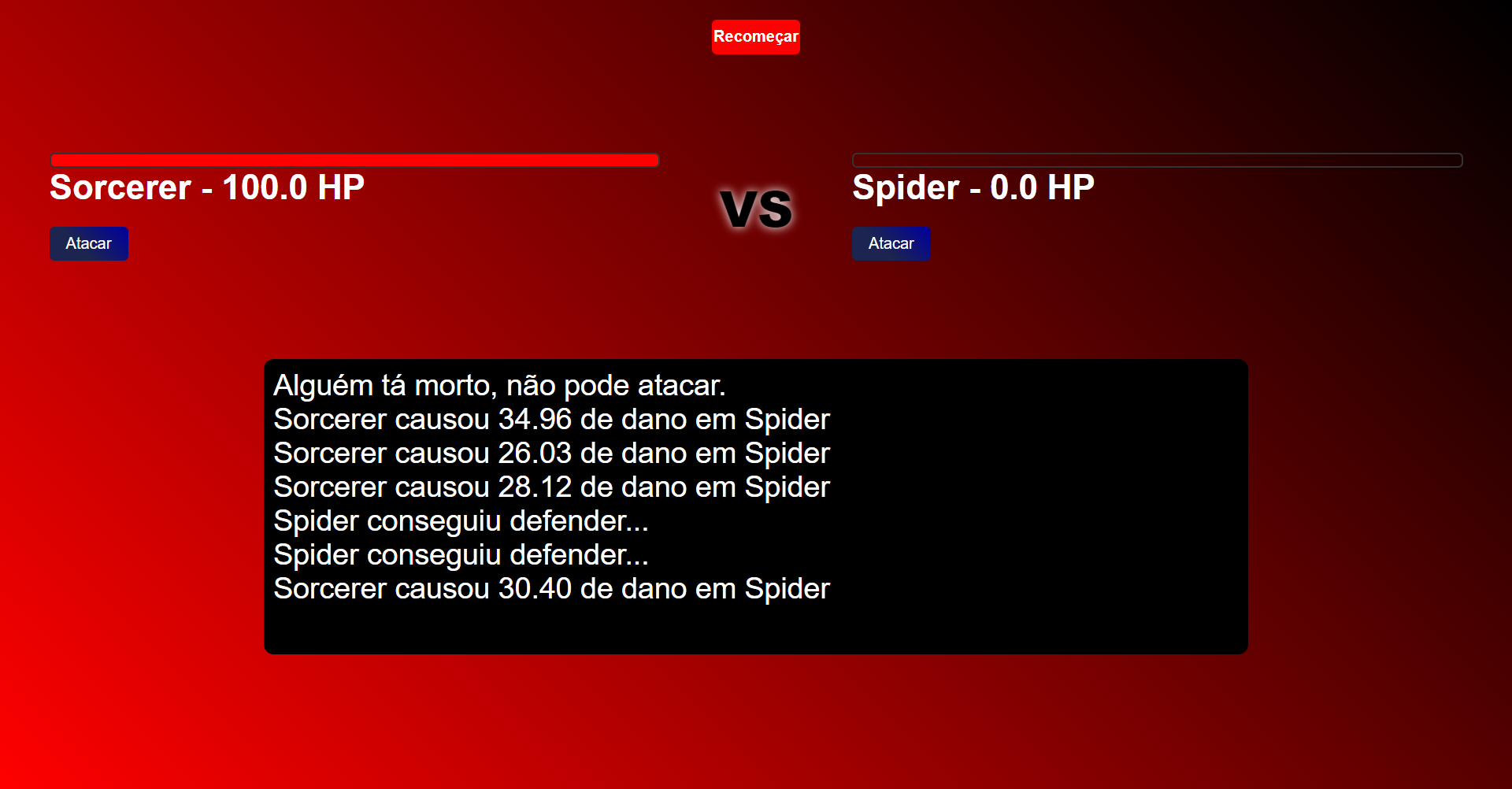 Github Eliaxzenbattle Game Rpg Com Programacao Funcional Mesma