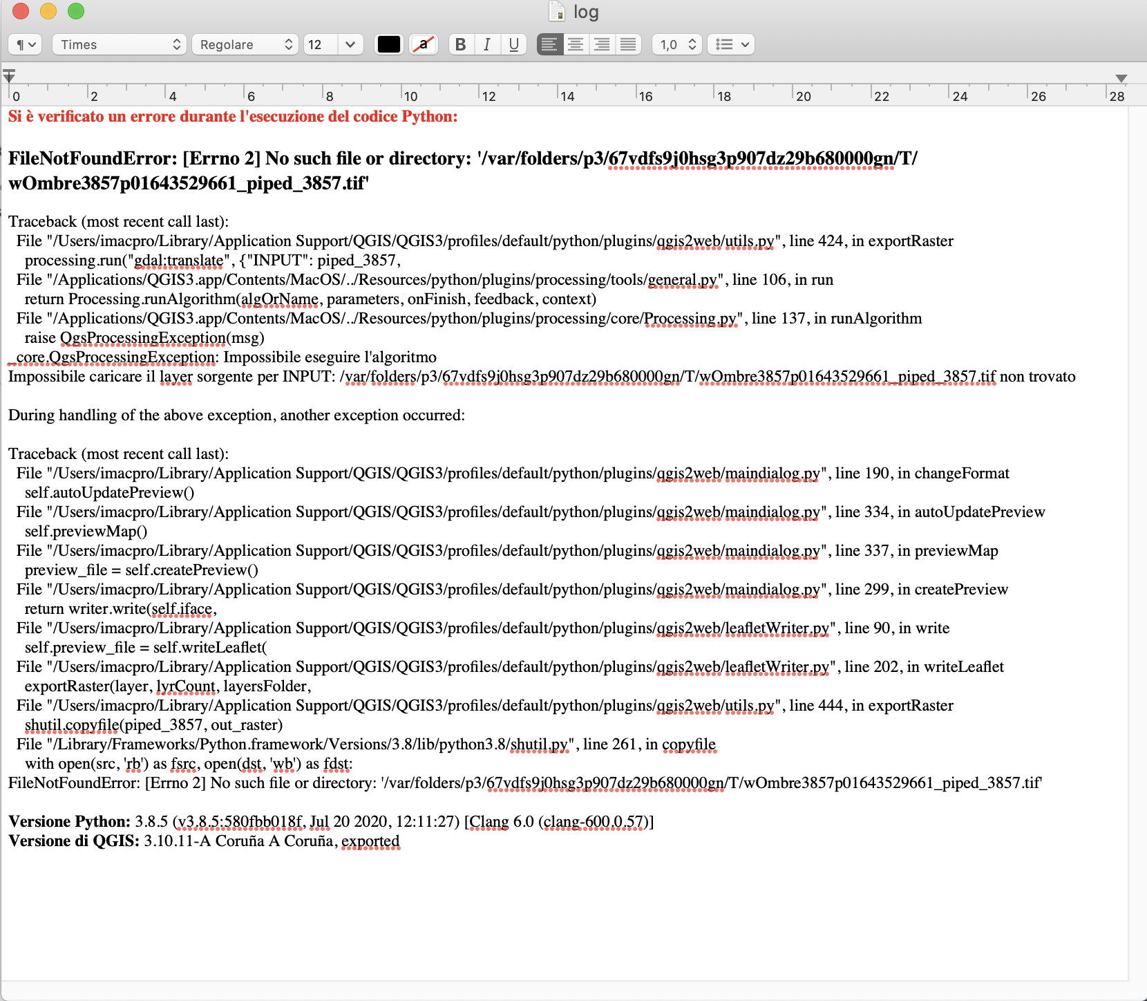 Qgis2web I Cannot Export A Map With A 3857 Raster Base · Issue 991 · Qgis2webqgis2web · Github