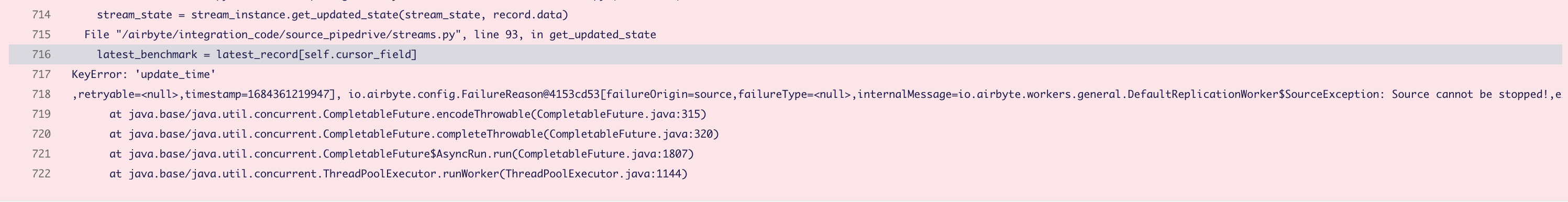 More Specific Error Messages When A Table Is Missing A Column · Issue 26214 · Airbytehq Airbyte