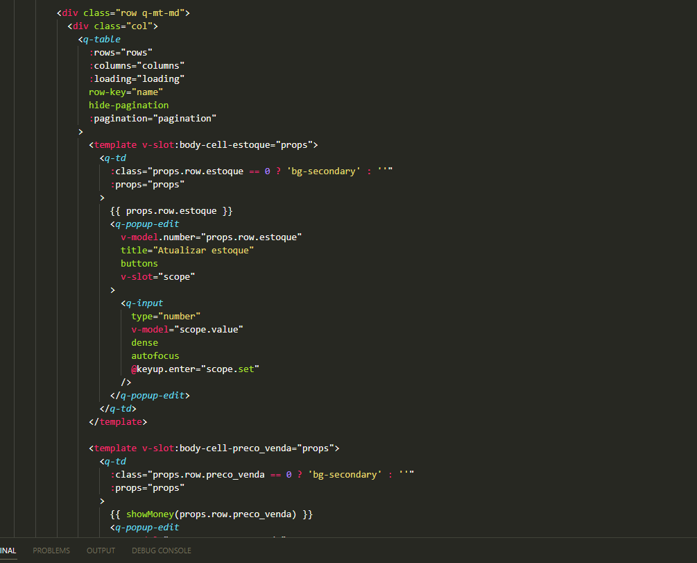 How to print dynamically created columns in q-table ? · quasarframework quasar · Discussion ...