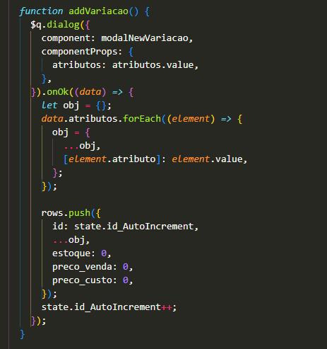How to print dynamically created columns in q-table ? · quasarframework ...