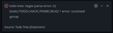 todo-tree.general.tags: Escaping Regex Characters · Issue #218 ...