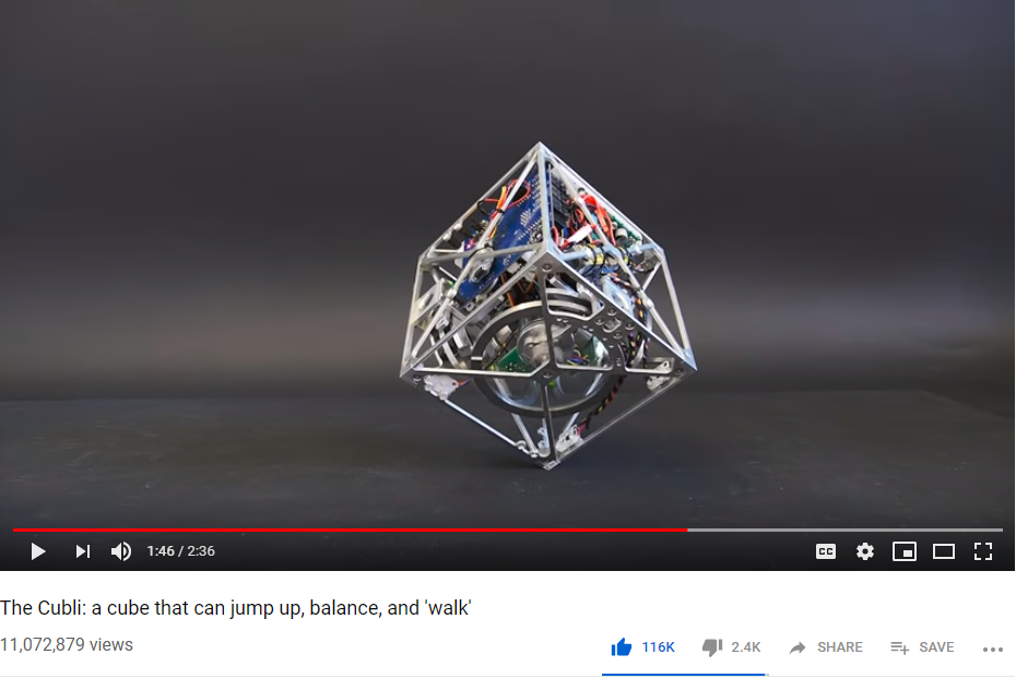 Cubli: Building cubes that can jump up and balance, ETHZ, 2012 · Issue ...