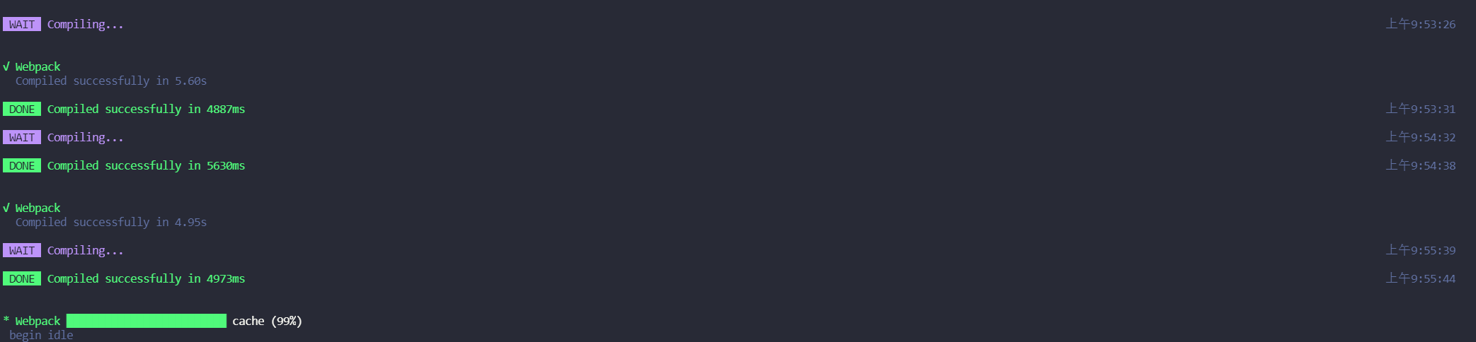 🧐[问题] antdpro5每1分钟会自动编译一次， · Issue #8903 · ant-design/ant-design-pro · GitHub