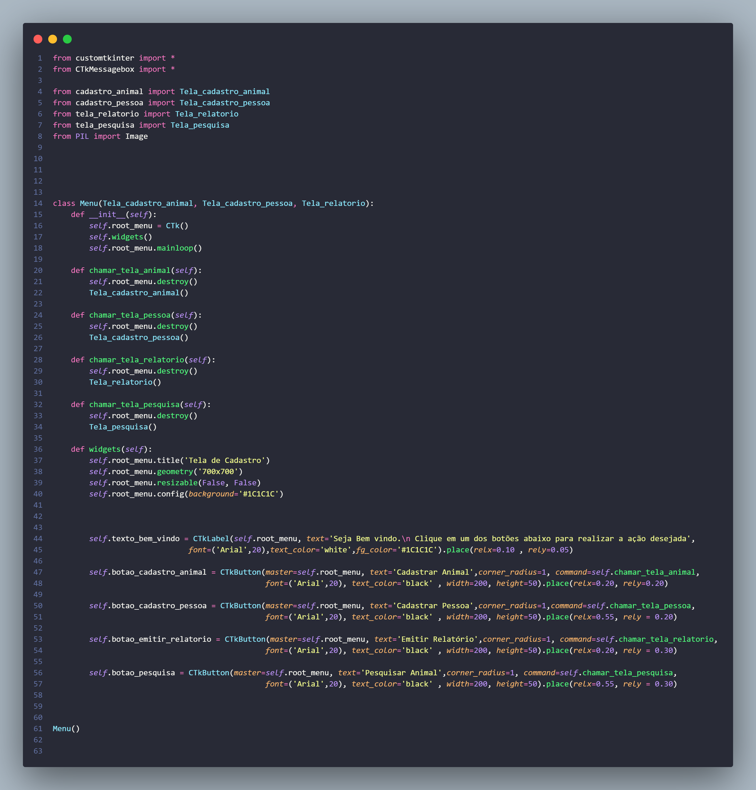 GitHub - Zacksyg/P2_Estrutura-de-dados: Trabalho Acolhimento animal em ...