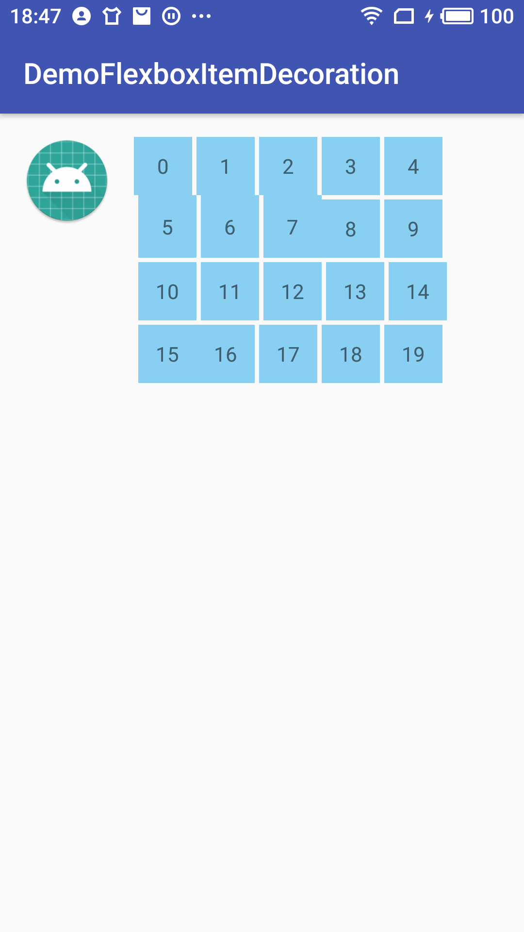 FlexboxItemDecoration has problem with ConstraintLayout · Issue #419 · google/flexbox-layout ...