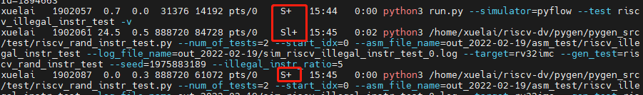 dv process got sleep when exception occurs · Issue #851 · chipsalliance/riscv-dv · GitHub