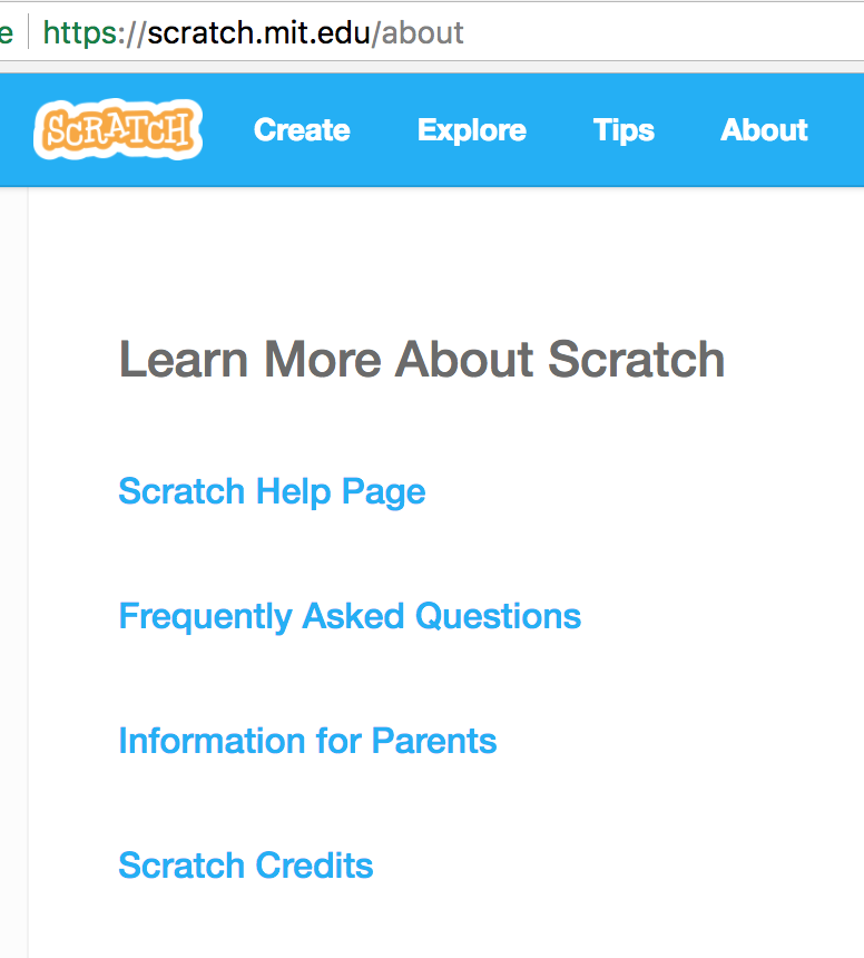Change text on About page; link text shouldn't be "Help" · Issue #1471 · scratchfoundation ...