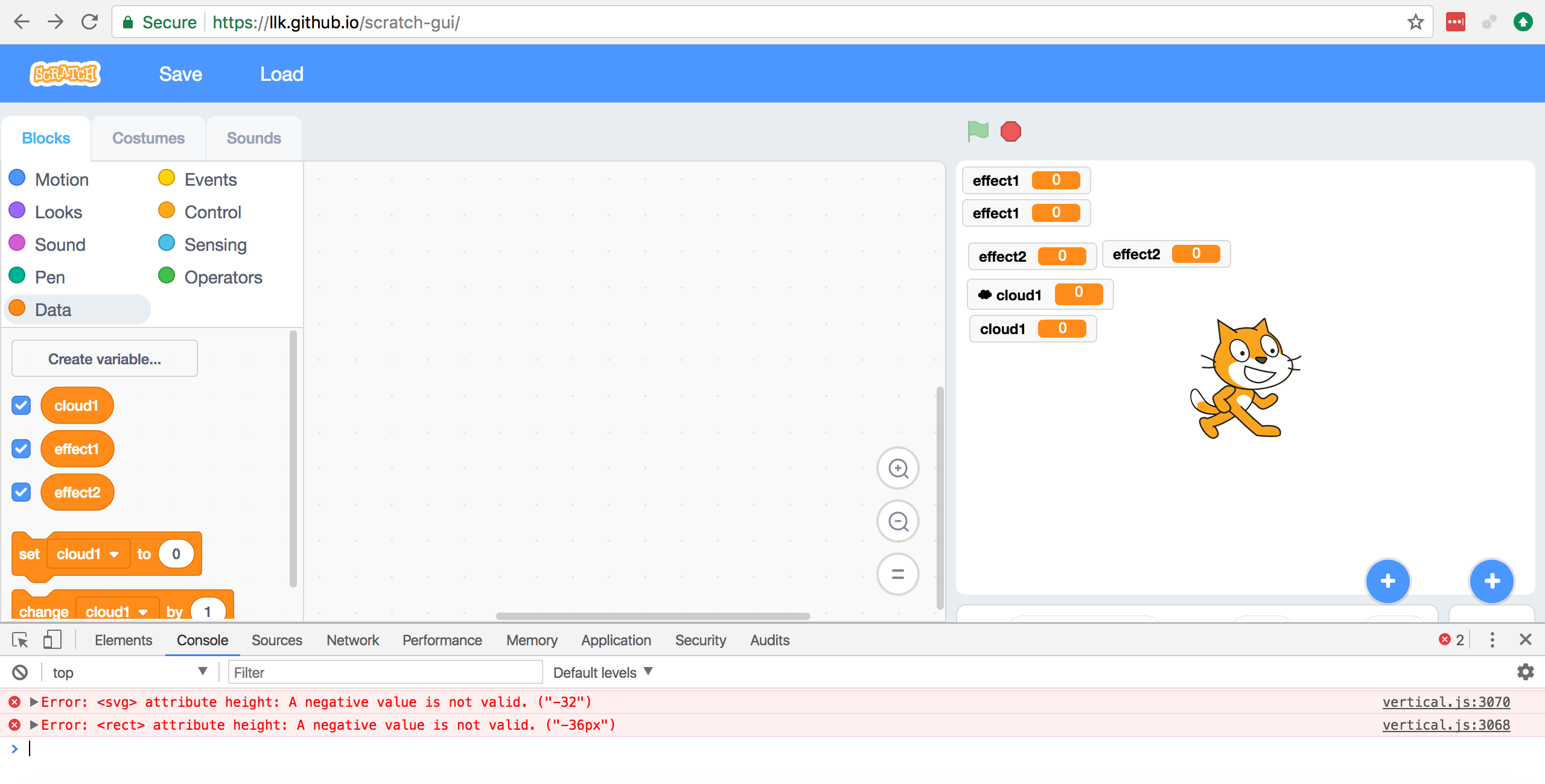 Project state not correctly re-initialized when loading from ID · Issue #544 · scratchfoundation ...