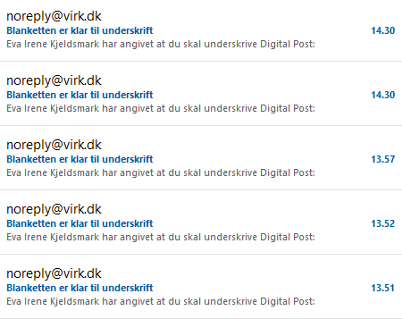 Tilføj CVR-nummer på virksomheden i e-mail med titlen "blanket er klar til underskrift" · Issue ...