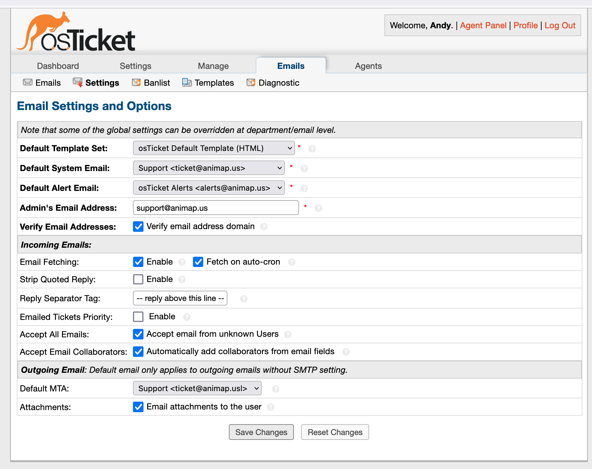 Error Sending Emails In 1 17rc3 · Issue 6226 · Osticket Osticket · Github