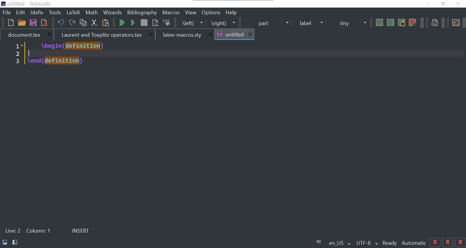 Trigger and the enter bottom · Issue #3177 · texstudio-org/texstudio · GitHub