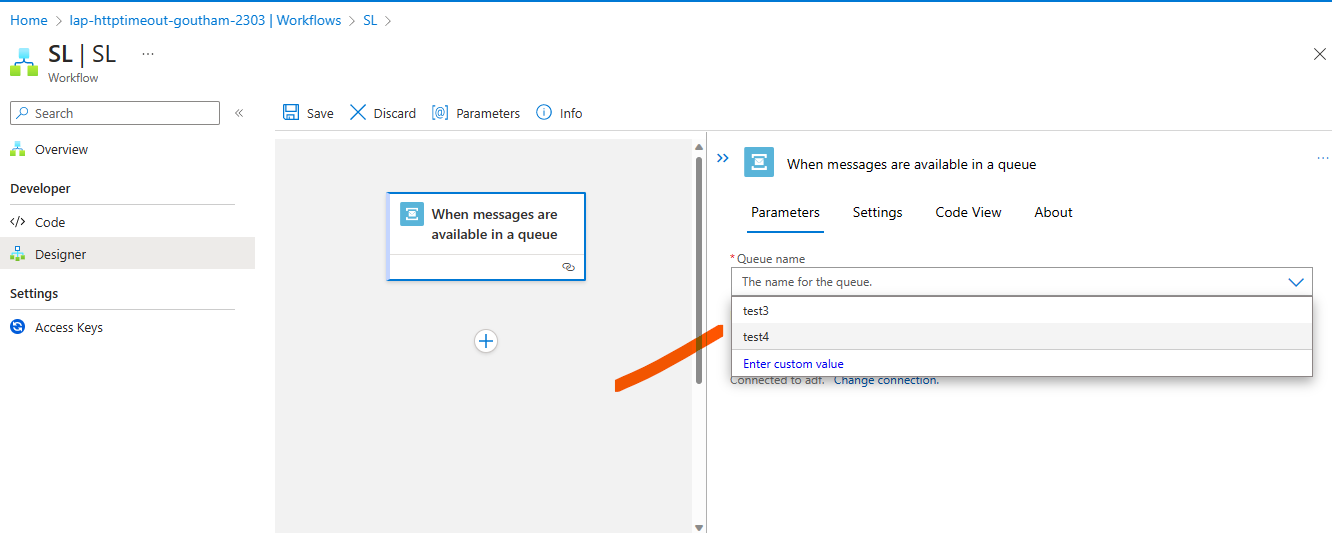 Replication Tasks and Peeklock : Failing below steps. · Issue #1812 · Azure/LogicAppsUX · GitHub