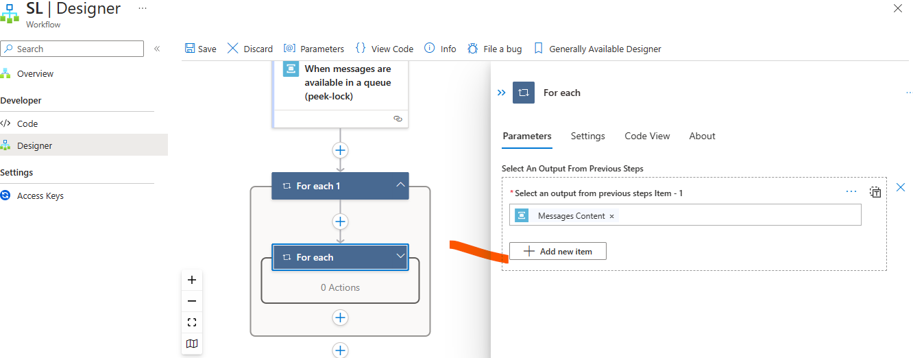 Replication Tasks and Peeklock : Failing below steps. · Issue #1812 · Azure/LogicAppsUX · GitHub