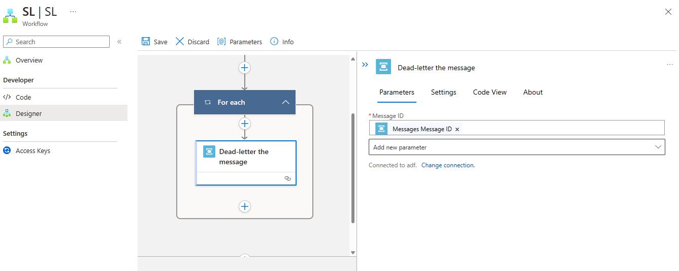 Replication Tasks and Peeklock : Failing below steps. · Issue #1812 · Azure/LogicAppsUX · GitHub
