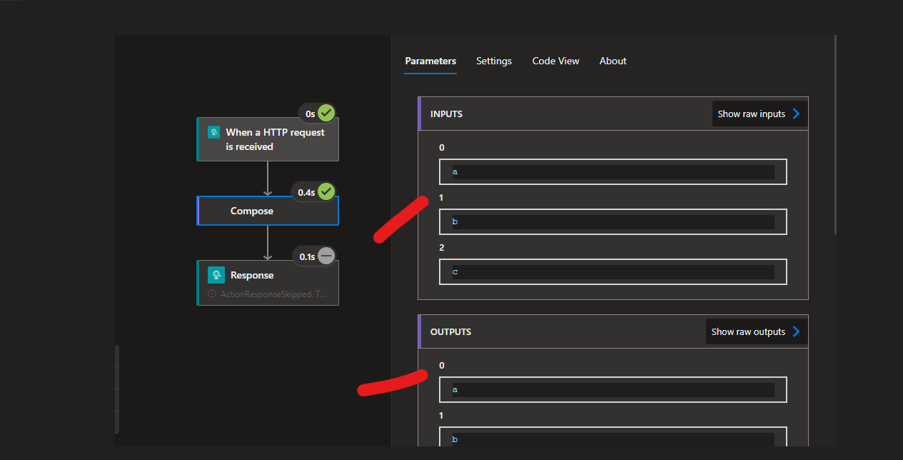 Monitoring View Splitting String Up And Showing As An Array · Issue 1848 · Azure Logicappsux