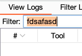 Filter text invisible after syntax error · Issue #125 · nccgroup/LoggerPlusPlus · GitHub