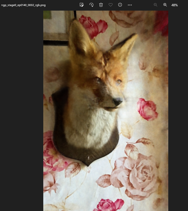 fail to rebuild radiance field. such as fox, lego · Issue #183 ...