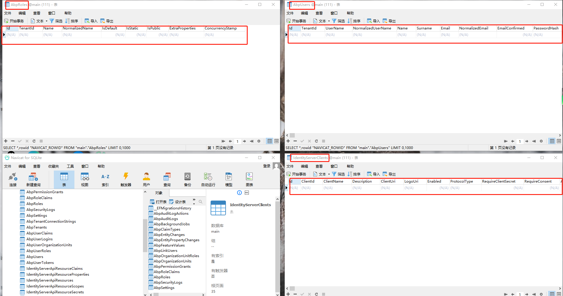 Failed to initialize seed data with SQLite · Issue #10910 · abpframework/abp · GitHub
