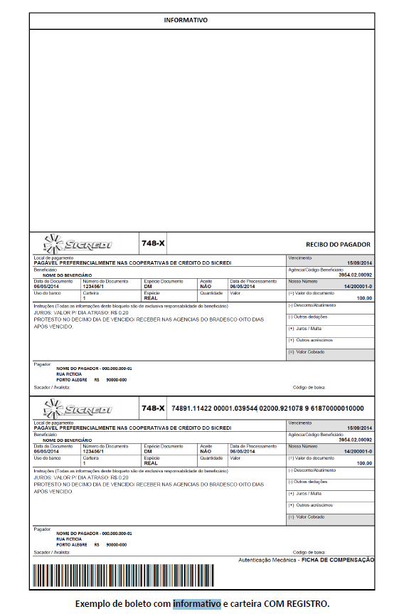 Informativo/Extrato no topo da página · Issue #548 · BoletoNet/boletonet · GitHub