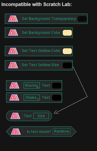Animated Text New Block · Issue 704 · Turbowarpextensions · Github 3027