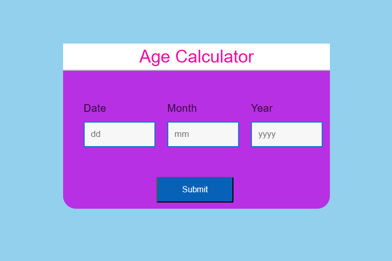 GitHub - Afrid1919/Age_Calculator