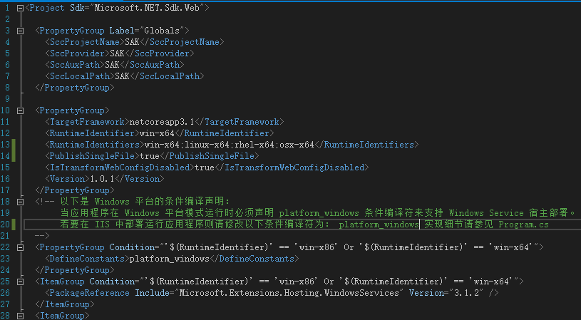 PublishSingleFile can't run as windows service · Issue #18072 · dotnet/docs · GitHub