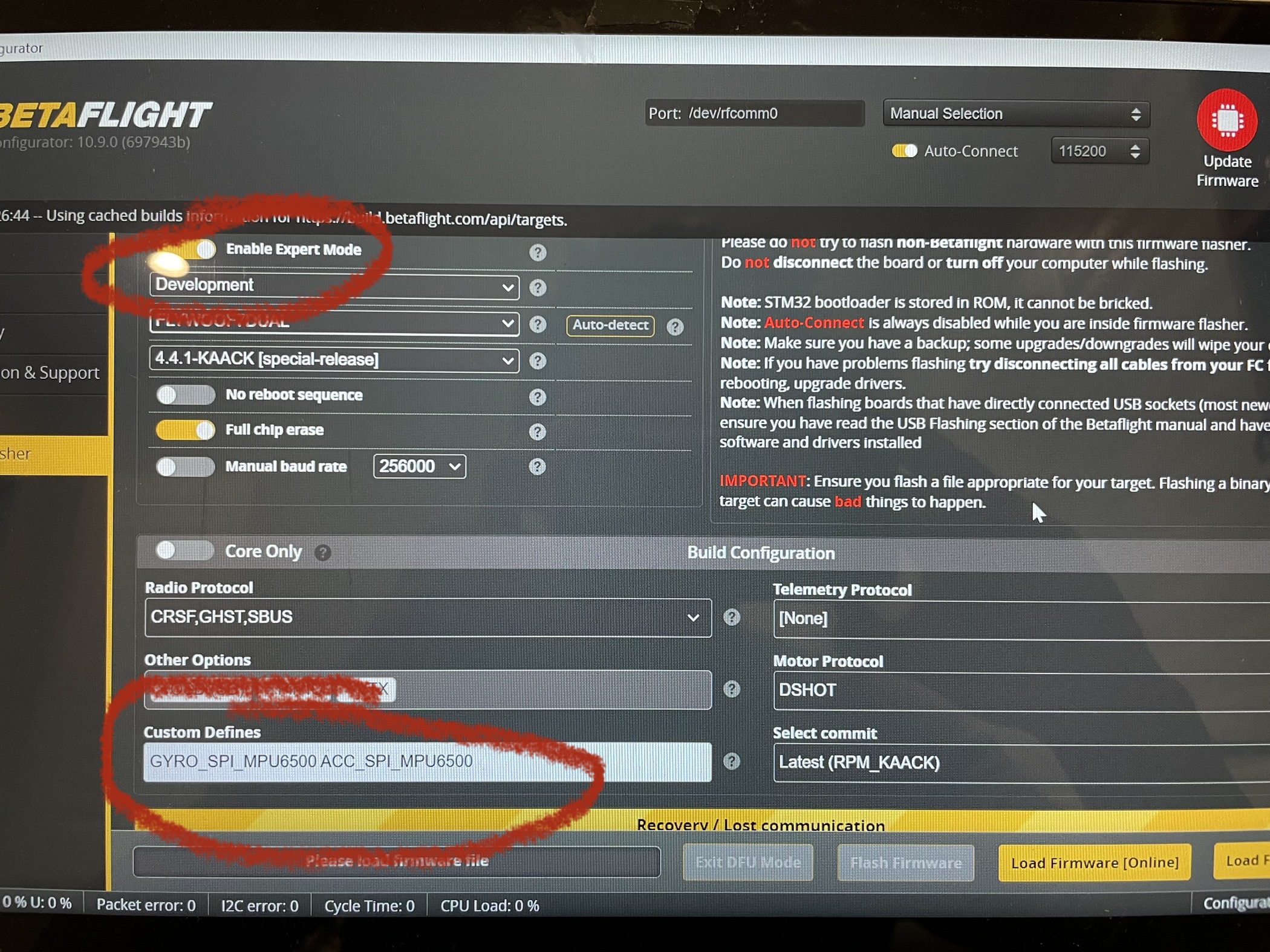 HobbywingF7 Convertible different Gyro · Issue #12742 · betaflight/betaflight · GitHub