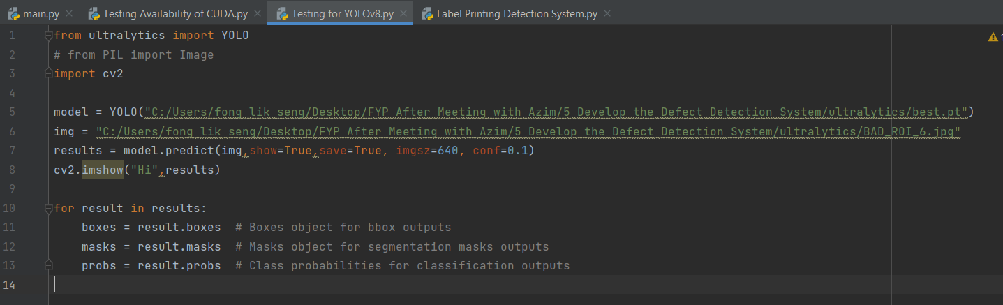 The predicted image can be saved to desired location? · Issue #2711 · ultralytics/ultralytics ...