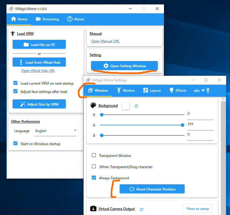 Windows 10 - Avatar Window out of Screen · Issue #280 · malaybaku ...